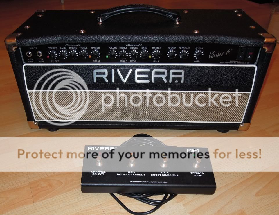 Rivera Venus 6 Class A all tube Head Guitar Amp - Amps - Harmony Central