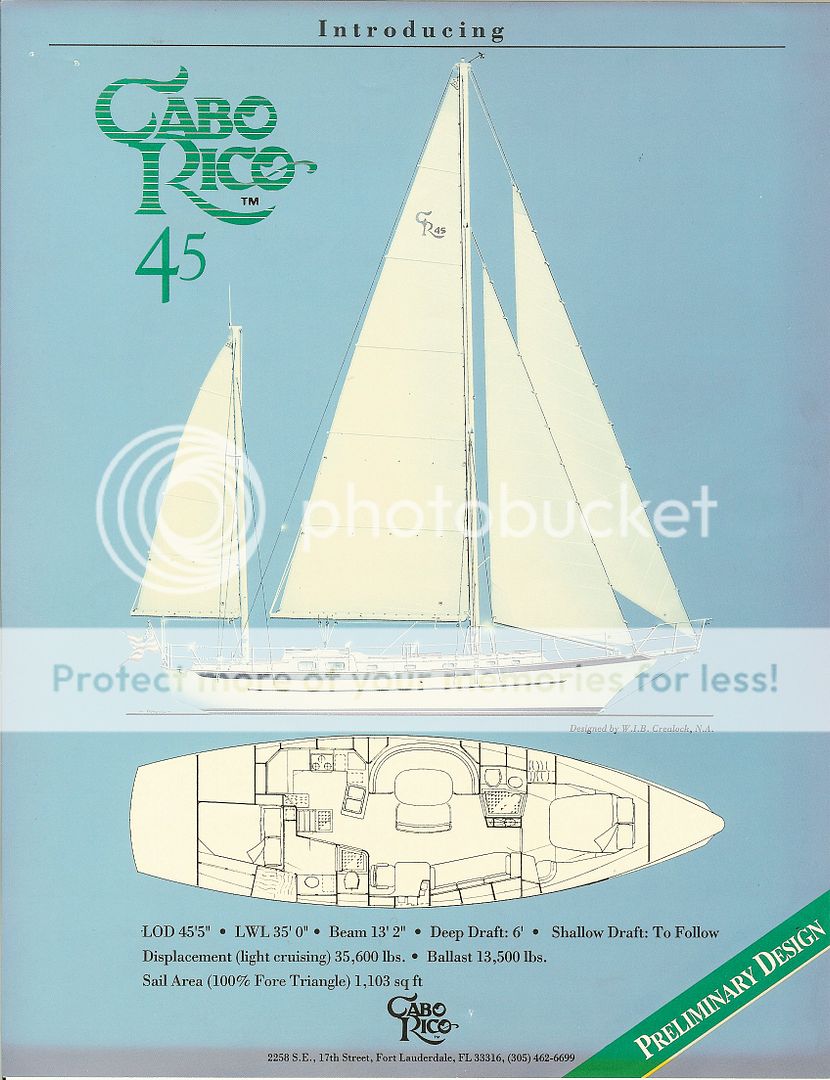 Cabo Rico vs Island Packet vs Baba | Page 3 | SailNet Community