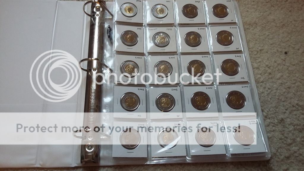 Toonie Collection Completed! 1996 - 2017 - Coin Community Forum