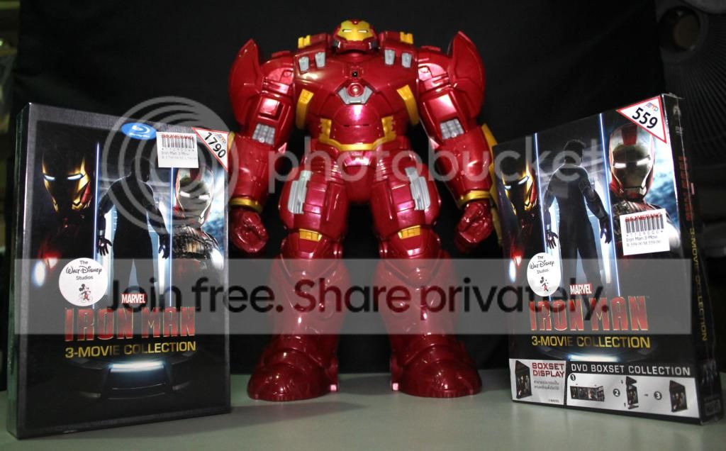 Iron Man Trilogy (Blu-ray Boxset Collection) [Thailand] | Hi-Def Ninja ...